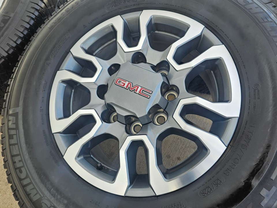 18" GMC Sierra AT4X Chevy Silverado 2500 3500 OEM 5949 wheels rims ...
