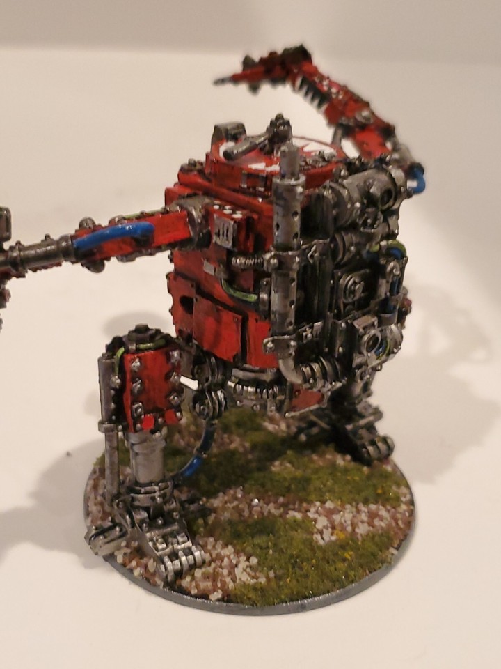 40k Orks Deff Dread Games Workshop semi pro Painted OOP Metal | eBay