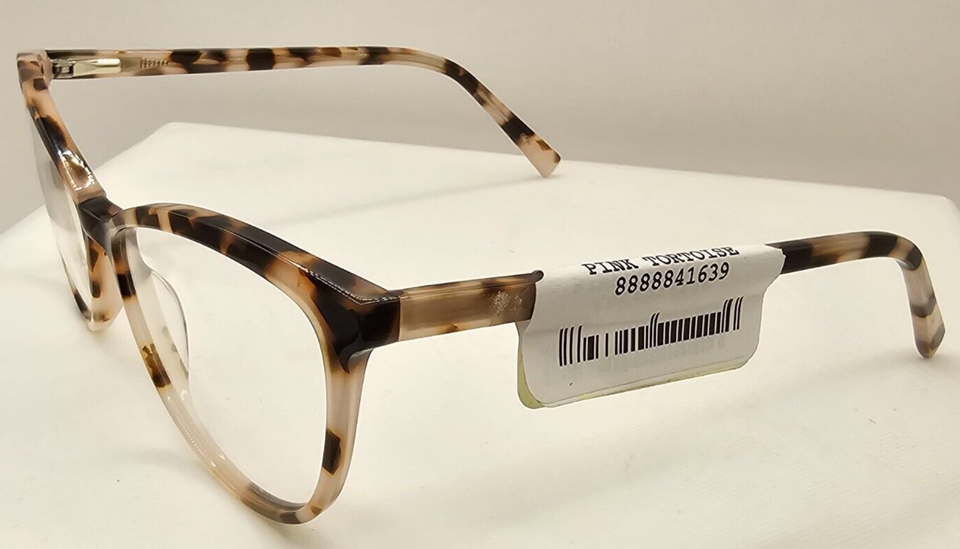 Unbranded WC 103 Pink Tortoise Eyeglasses New Tag and Demo Lenses 55-16 ...