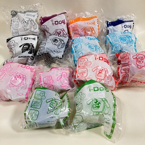 Mcdonalds i-Dog 14PCS Happy Set 2010 & 2011 SEGA TOYS idog Figure mini ...