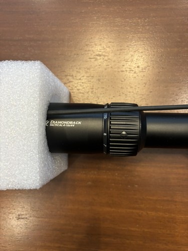 Vortex Diamondback Tactical Rifle Scope 4-16x44 Flip Cover Bubble Level ...