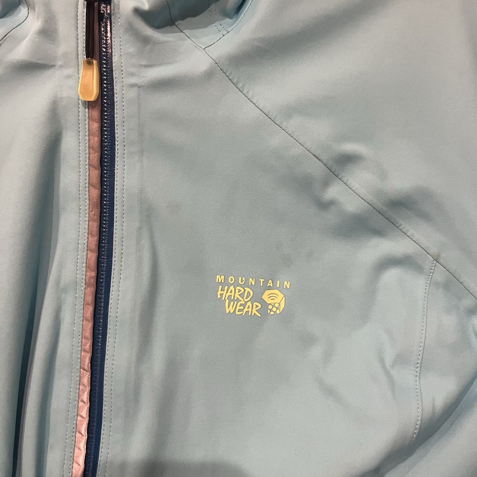 Mountain Hardwear Women’s Soft Shell Jacket Blue, Size Large | eBay UK