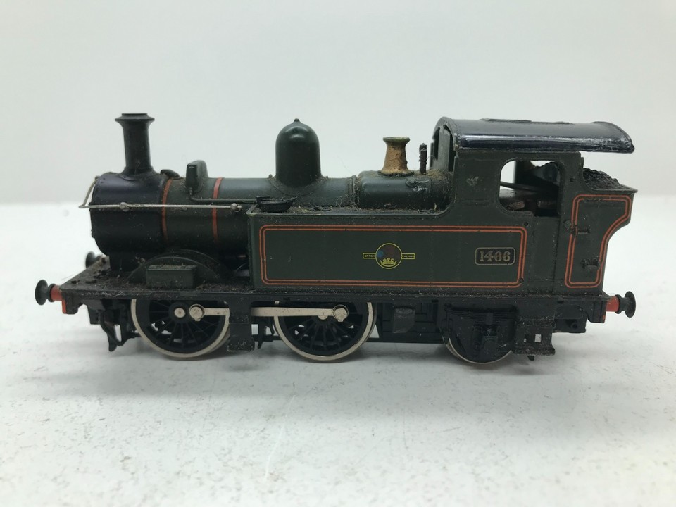 AIRFIX GMR OO GAUGE BR GREEN 14xx 0-4-2 LOCOMOTIVE RESTORATION or ...