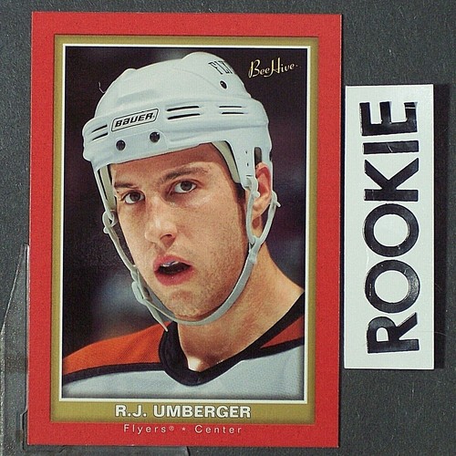 R.J. UMBERGER RC 2005-06 Beehive RED ROOKIE #134 Philadelphia Flyers | eBay
