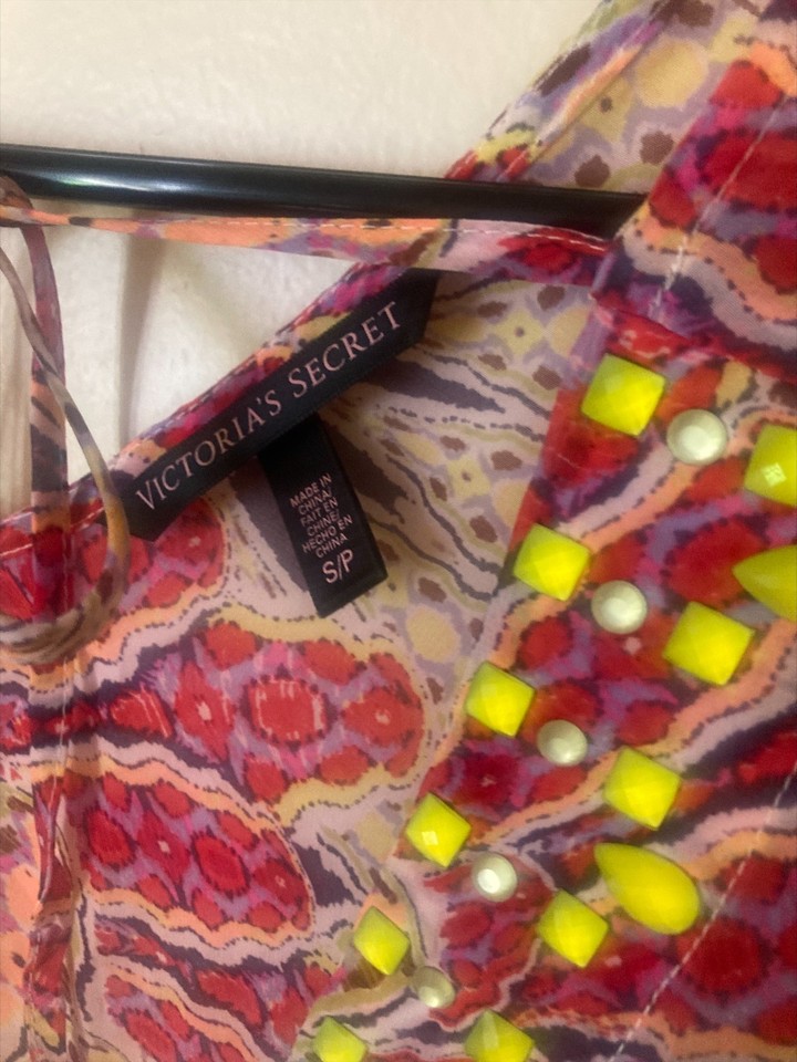 Victoria's Secret Swim Sheer Beaded cover up - S/P | eBay