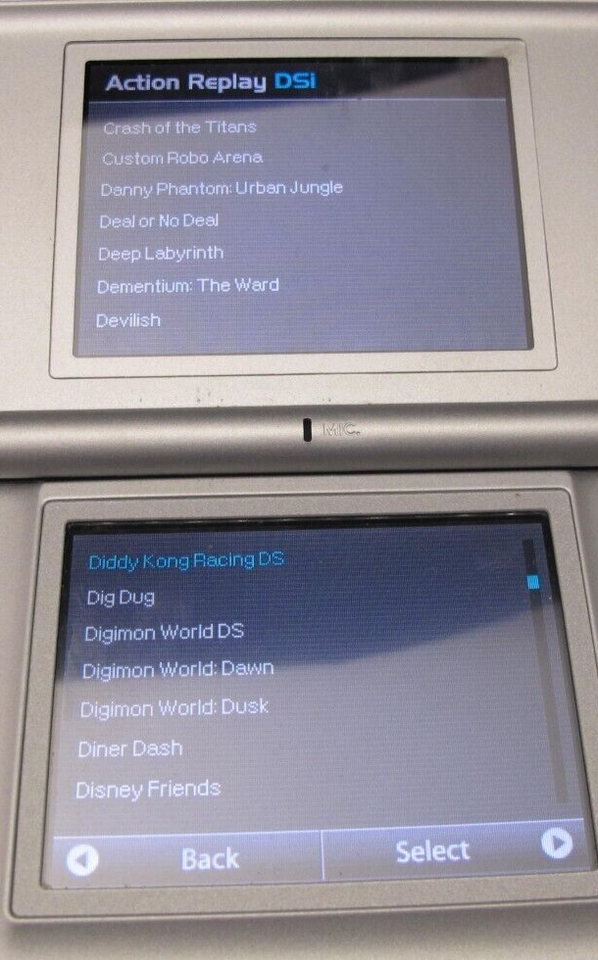 Action Replay DSi Cheats Codes For Nintendo DS Pokemon Metroid Megaman ...