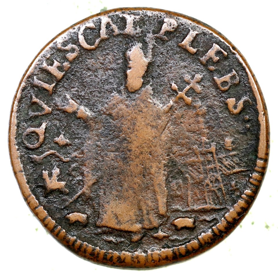 (1670) St. Patrick's Farthing Colonial Coin 1/4d | eBay
