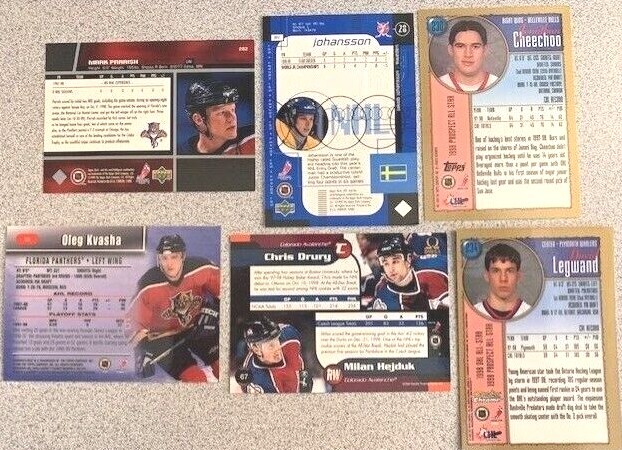 Hockey RCs - 1998-99 BLACK DIAMOND, TOPPS, UD, OMEGA ++ Other Rookies ...
