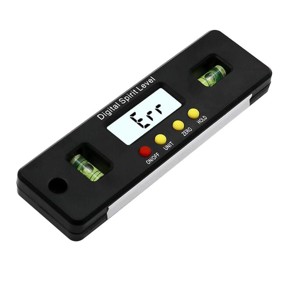 Magnetic Digital Spirit Level Digital Level Protractor Measuring Range ...