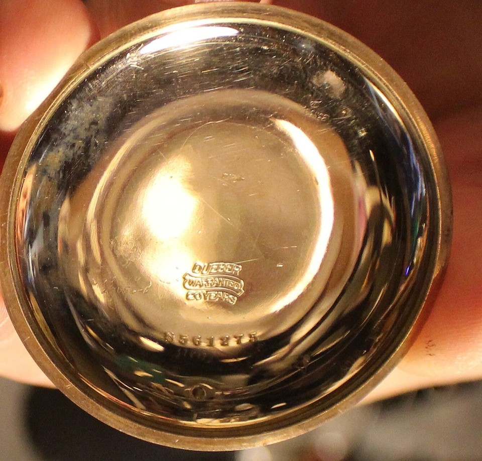 1913 Seth Thomas Grade 159 18s Pocket Watch Rare Two 2 Tone Movement ...