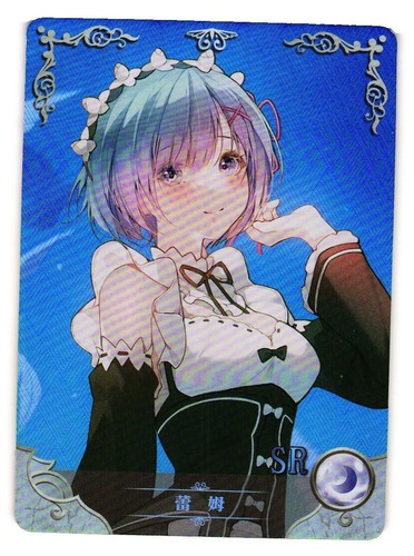 REM RE:ZERO SR NS-12SR-02 Goddess Story Anime TCG CCG Collectible Card ...