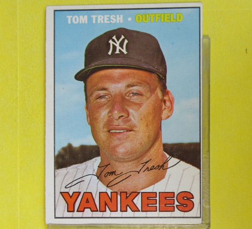 TOM TRESH 1967 VINTAGE Topps #289 New York Yankees | eBay