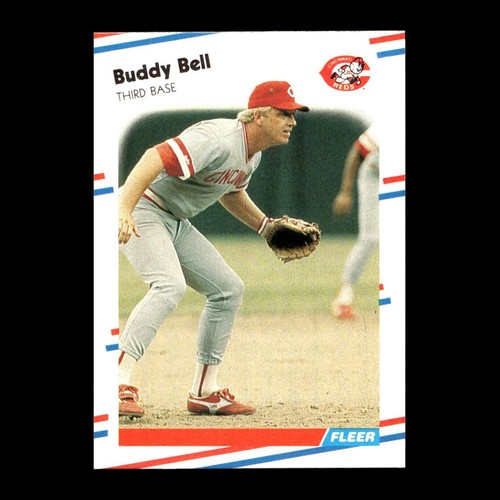 Buddy Bell 1988 Fleer Cincinnati Reds #227 R326S 26 | eBay