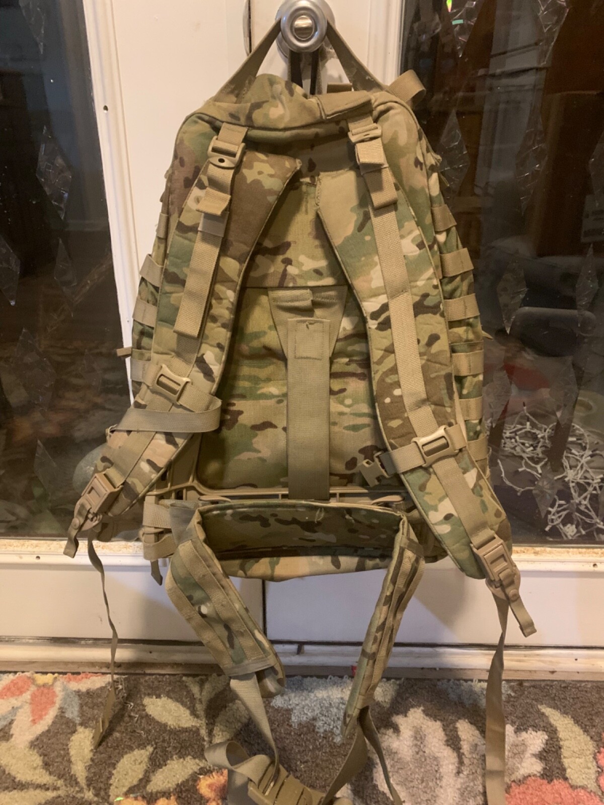 USGI Molle II OCP Multicam Medium Rucksack Backpack COMPLETE Assembly ...