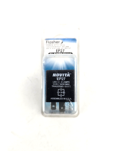 Novita EP27 5-Pin Electronic Turn Signal Flasher Relay Hazard LED Light ...