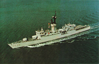 Postcard USS Thomas C Hart FF-1092 Frigate | eBay