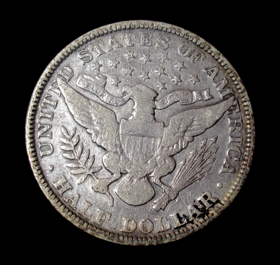 1893 Barber Half Dollar Silver Coin Key Date | eBay UK