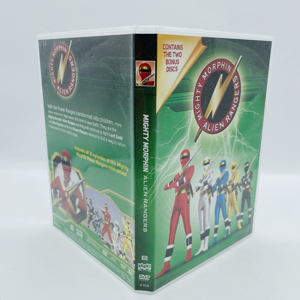 Mighty Morphin Alien Rangers (DVD, 2013, 3-Disc Set) Shout Factory ...