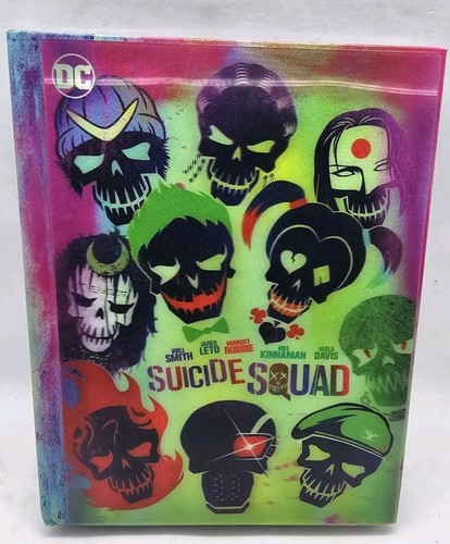 Suicide Squad Blu Ray Dvd 3 Disc Set Target Exclusive Lenticular