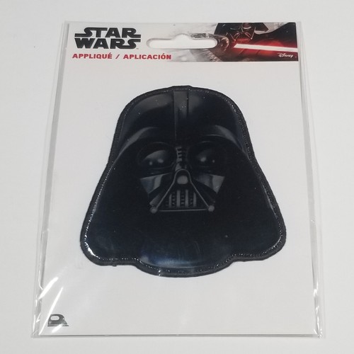 STAR WARS DARTH VADER REFLECTIVE IRON ON SEW ON APPLIQUE PATCH JACKET ...