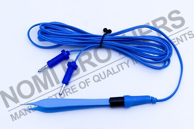 Adson American Bipolar Forceps 12cm length 1mm Tip Reusable &3mtr Cord ...