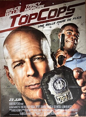 Affiche Cinéma TOP COPS 120x160cm Poster / Bruce Willis / Tracy Morgan ...