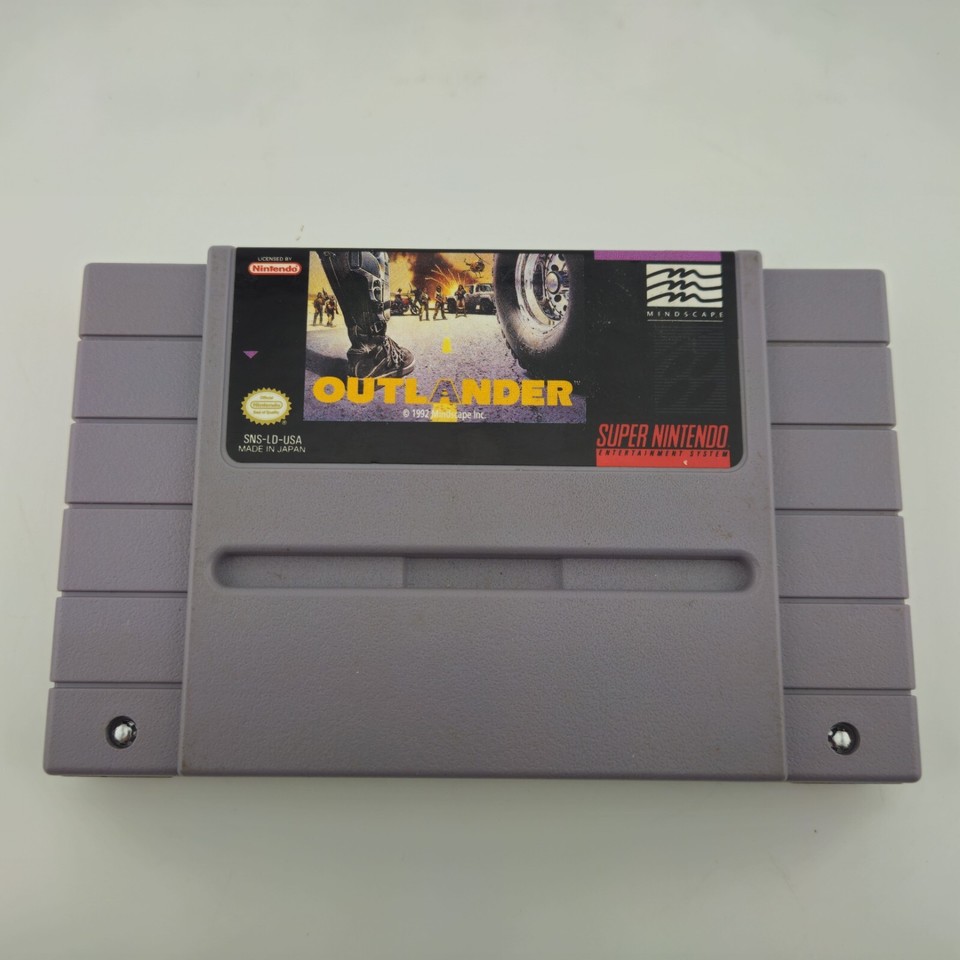 Outlander Super Nintendo Snes Game With Box Tested And Working | eBay