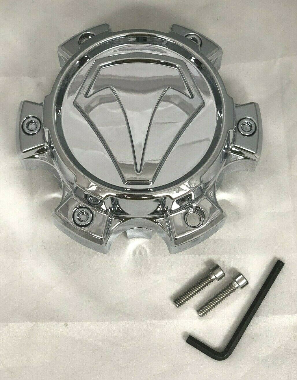 NEW Toyota TACOMA 17" TRD T-Force Wheel Center Hub Cap CHROME BOLT-ON ...