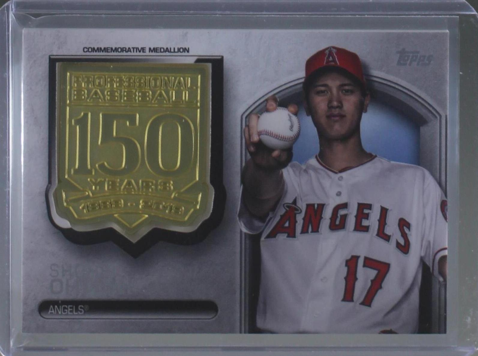 2019 Topps - 150th Anniversary Commemorative Medallion Shohei Ohtani # ...