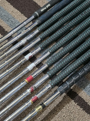 Lot Of 10: TaylorMade rac Coin Forged Iron Set 2-9 +PW & GW, Dynamic ...