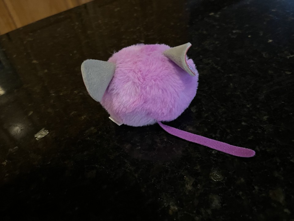 Ty Beanie Boos Puffies COLBY the Purple Mouse Plush 3" Purple Glitter ...