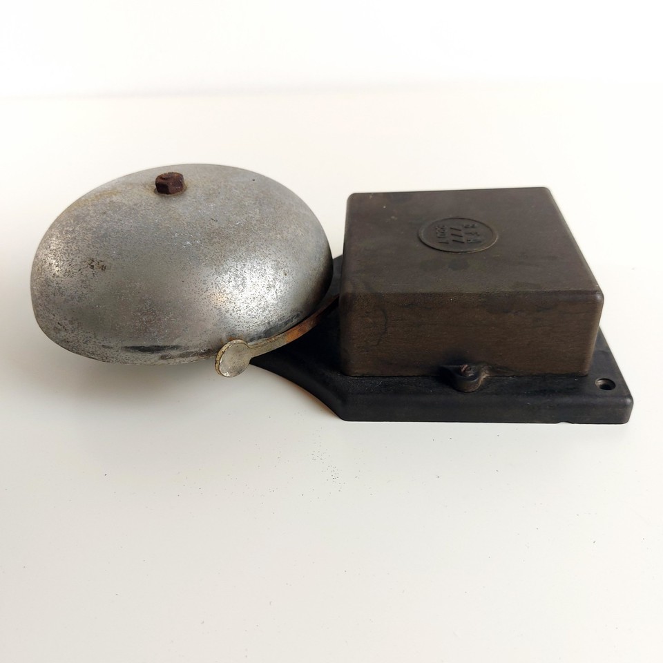 Vintage Electric Door Bell / Alarm, Large Size, Made in Hungary c.1960s ...