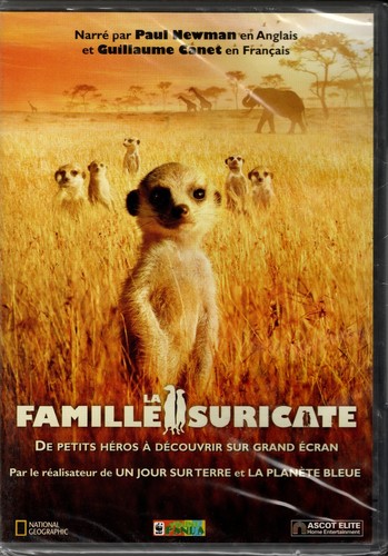 LA FAMILLE SURICATE / [ NARRÉ PAR GUILLAUME CANET ] / DVD NEUF SOUS ...