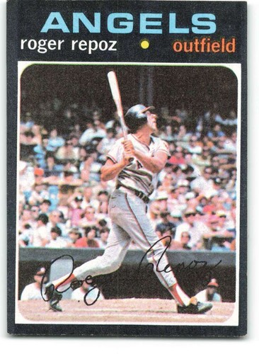 1971 Topps #508 Roger Repoz EX/NM Angels ID:277989 | eBay