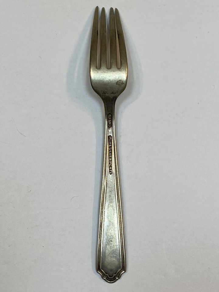Regal Rex Pure Silver Plate Ware Vintage Fork Small Old 1904 Pattern ...