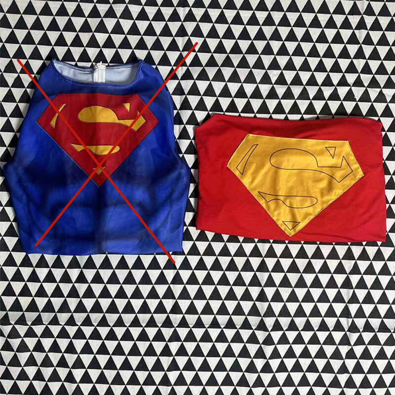 52 Superman Red Cloak Cosplay Superhero Men Cape for Suit Costume ...