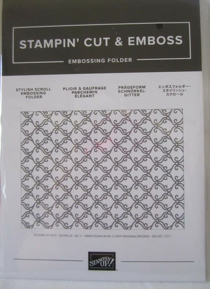 RETIRED Stampin Up EMBOSSING FOLDERS U Choose the Folder NEW | eBay