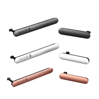 New Micro SD USB Charging Port Dust Plug + SIM Cover For Sony Xperia Z3 ...