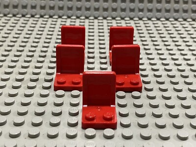 LEGO chair chairs in Red x5 | eBay