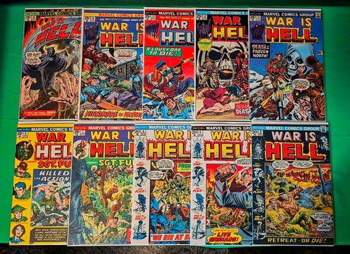 Marvel | WAR IS HELL - Lot of 10 Issues (#3,4,6,7,8,11,12,13,14,15) - (VF/NM) | eBay