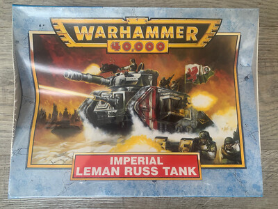 Warhammer 40k Imperial Guard Imperial Leman Russ Tank Box Sealed BNIB ...