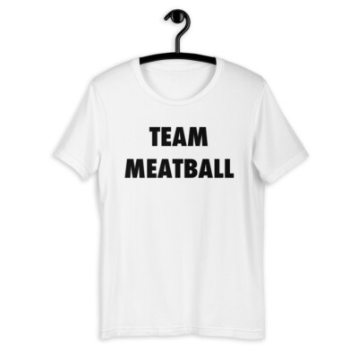 Team Meatball Gym Tan Wine Laundry GTL Jersey Shore Funny Short-Sleeve ...