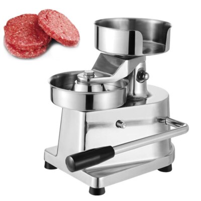 Manual Hamburger Press 100-150mm Burger Forming Machine Round Meatloaf ...