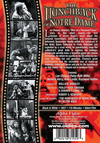 The Hunchback of Notre Dame (DVD) Lon Chaney Patsy Ruth Miller (US IMPORT) | eBay