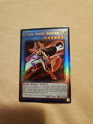 Yugioh! - Cyber Angel Benten RA01-EN024 Prismatic Ultimate Rare 1st Ed ...