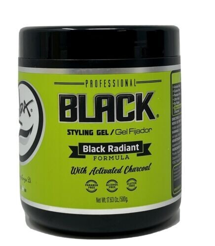 ROLDA Professional Black Styling Gel Alcohol Free Black Radiant Ultra ...