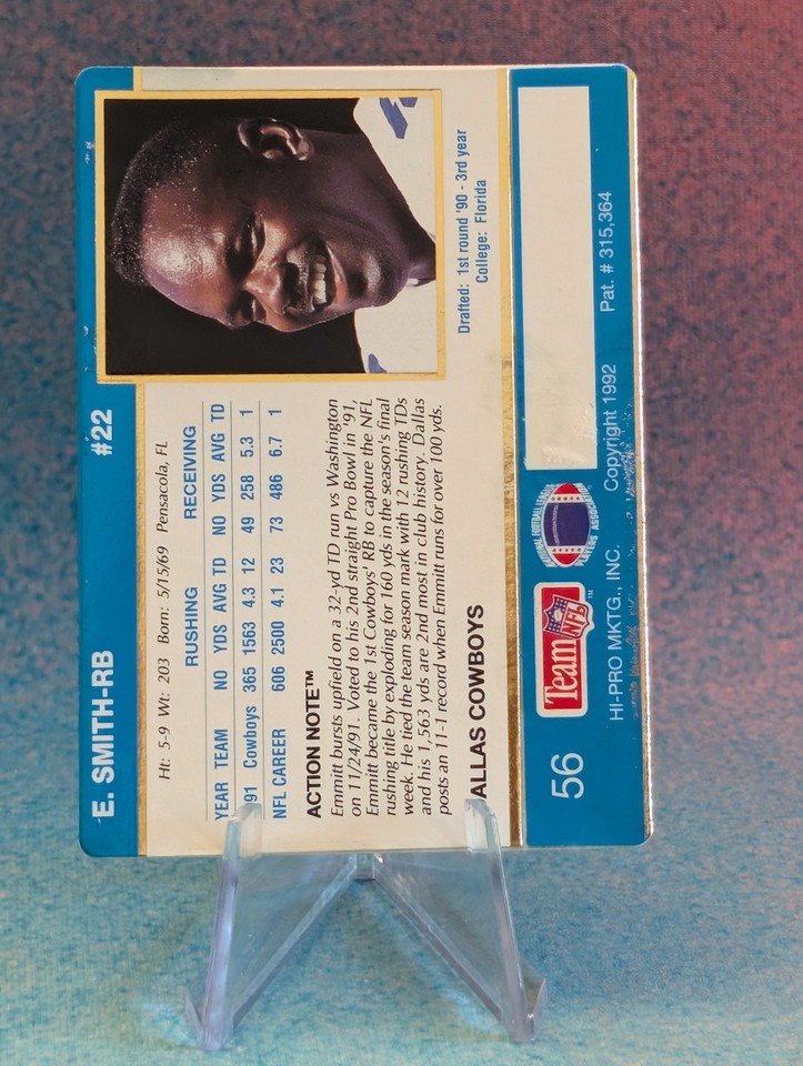 1992 Action Packed #56 Emmitt Smith | eBay