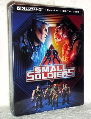 Small Soldiers 4K/Blu-ray, 2025, STEELBOOK Kirsten Dunst comedy sci-fi ...