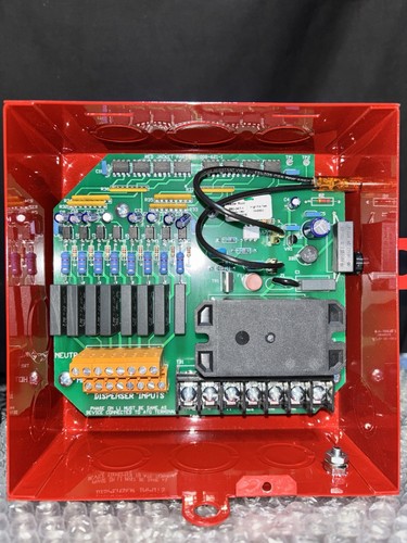 Veeder-Root Isotrol 1-8R Control Box 880-047 240Vac Hook Isolation Red ...