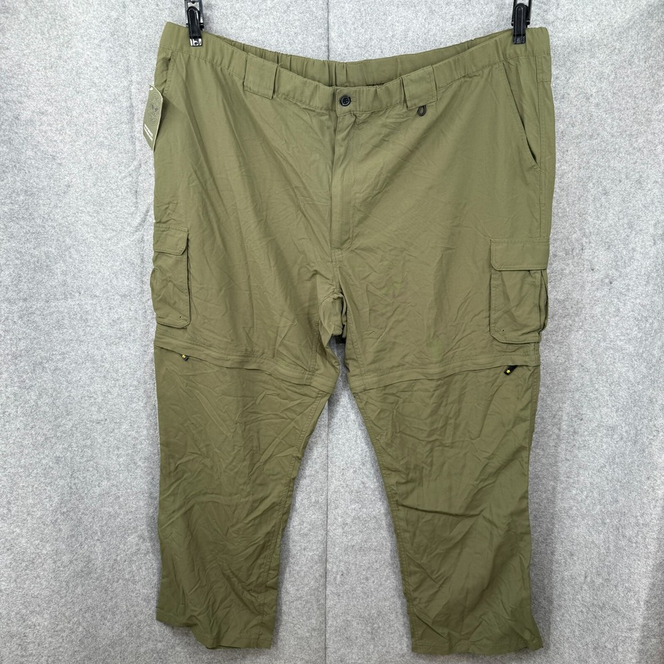 Boy Scouts Uniform Pants Men's XXXL 3X Zip Ankles Convertible Nylon ...